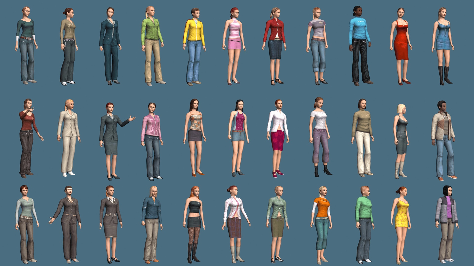 Modern Characters Pack in Characters - UE Marketplace
