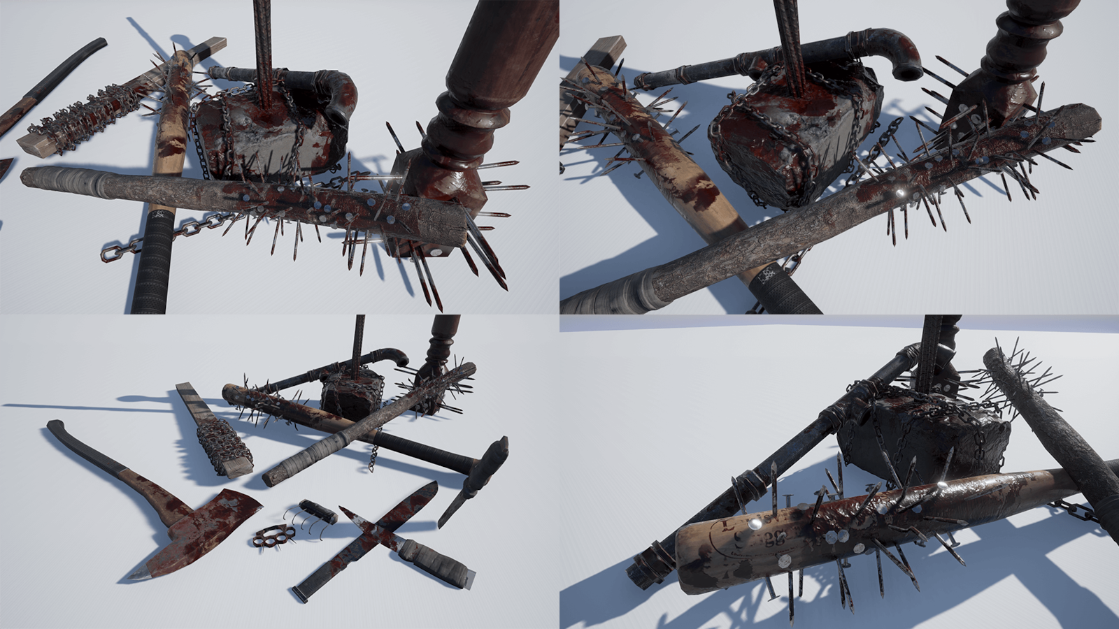 Post Apocalyptic Melee Weapons in Weapons - UE Marketplace