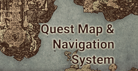 Quest Map and Navigation System in Blueprints - UE Marketplace