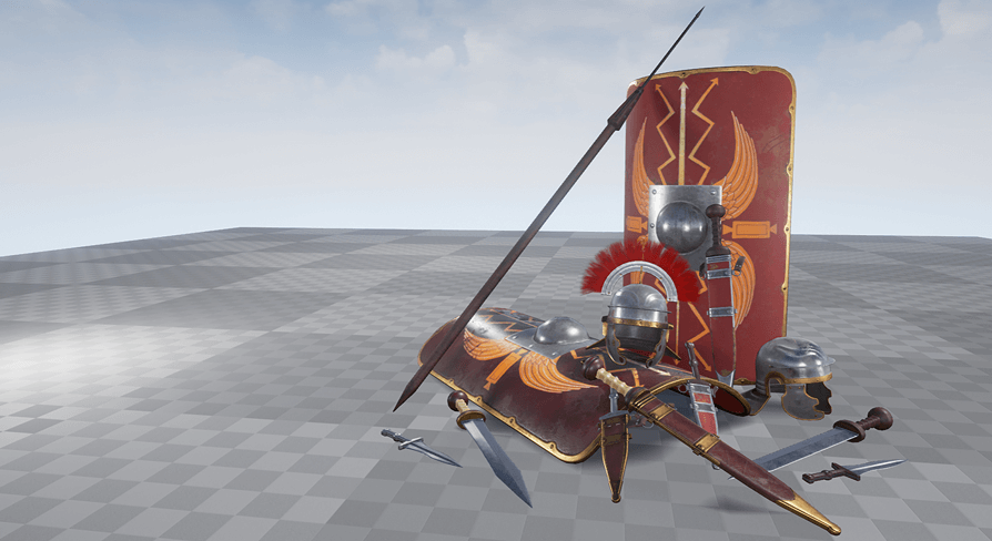 Roman Weapons Pack in Weapons - UE Marketplace