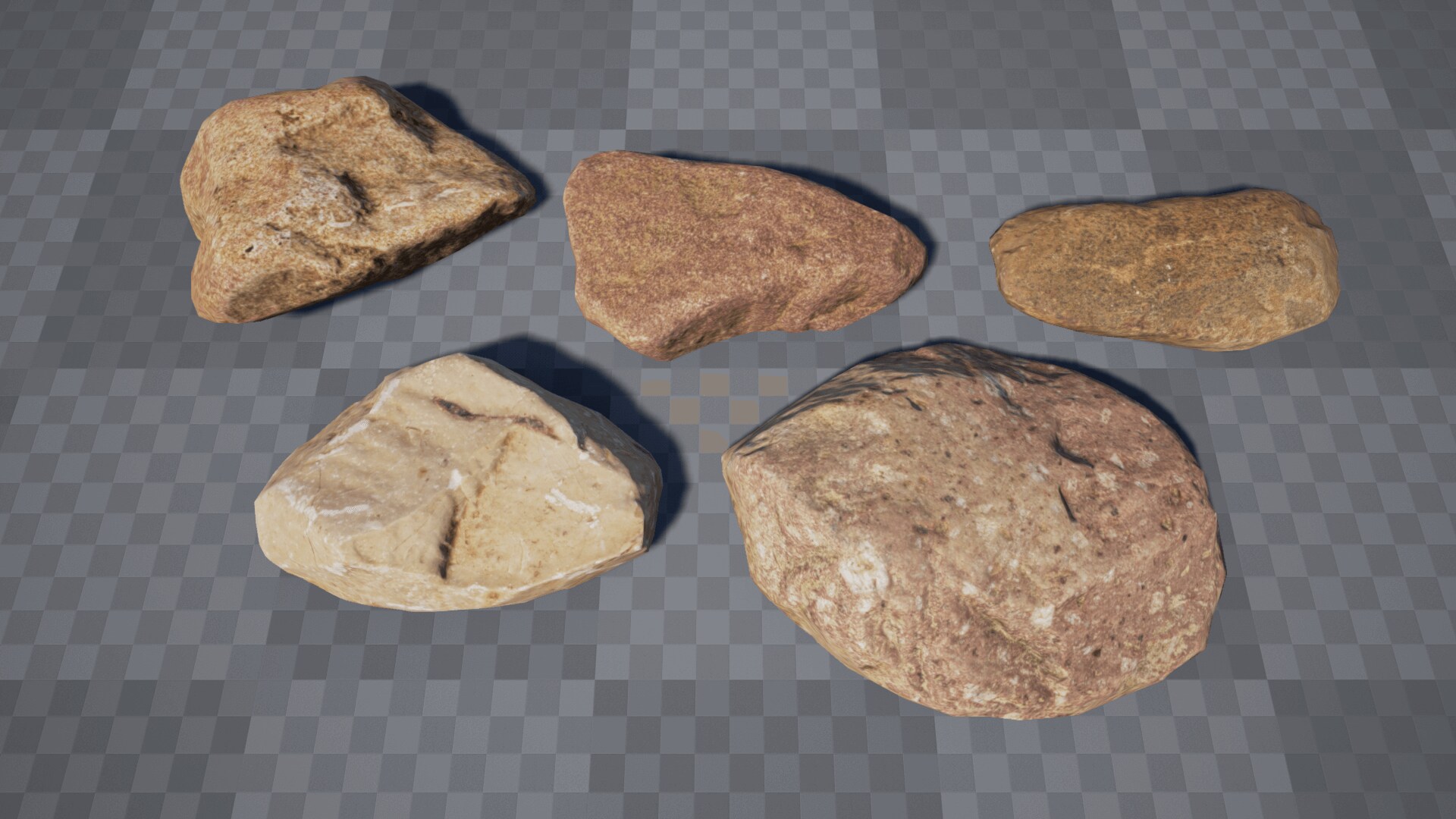 River Stones in Props - UE Marketplace