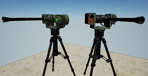 The AI Turret in Blueprints - UE Marketplace