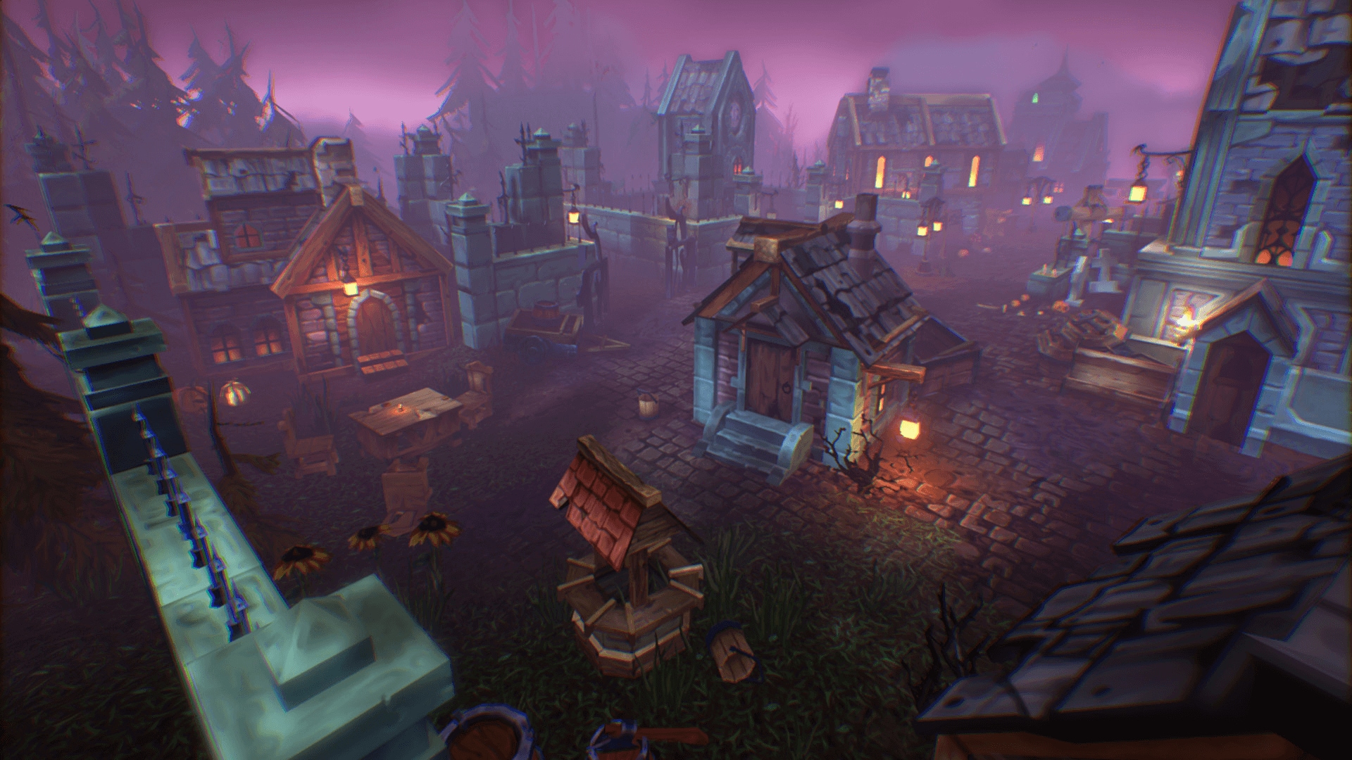 Undead Village in Environments - UE Marketplace