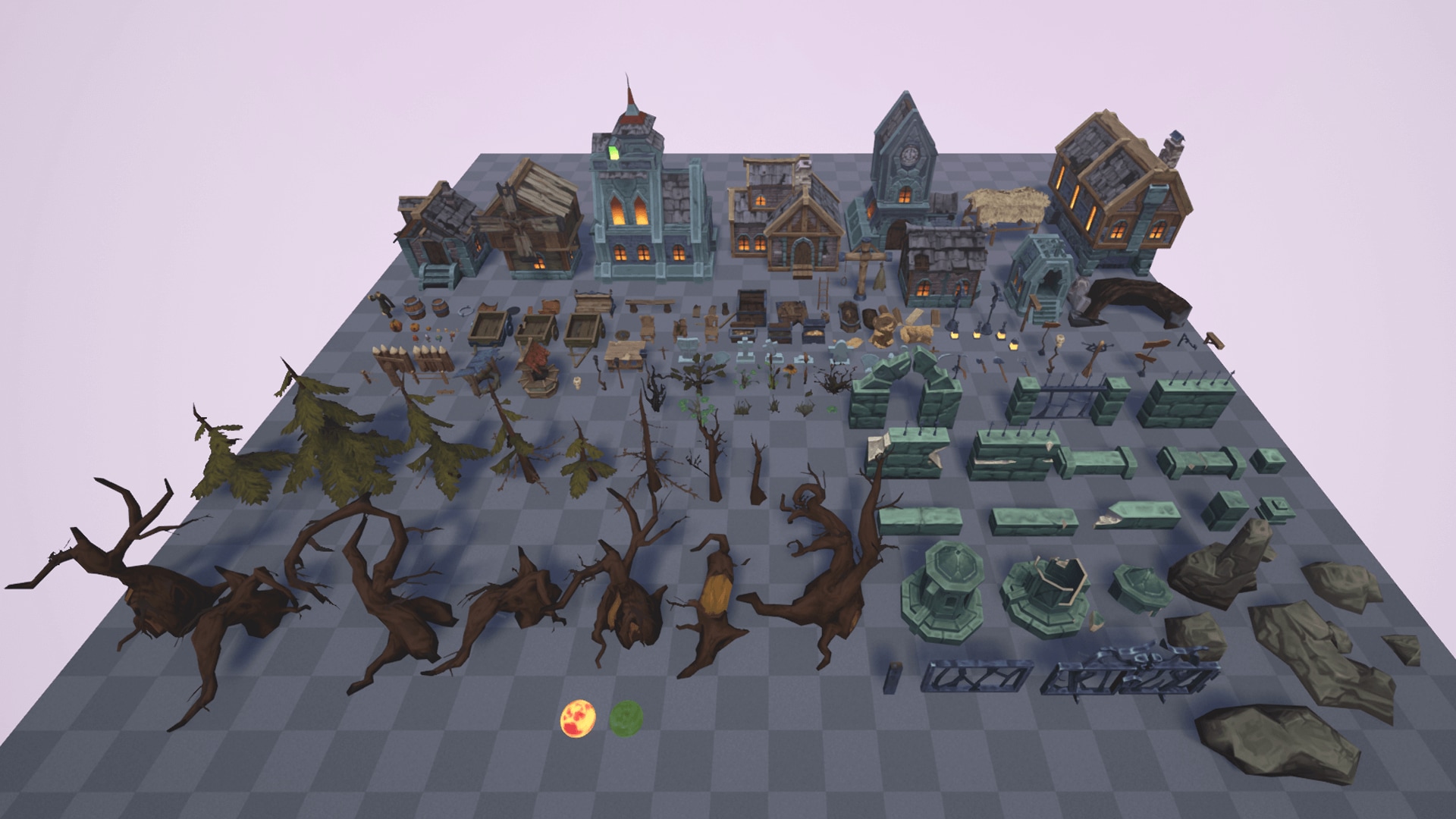 Undead Village in Environments - UE Marketplace