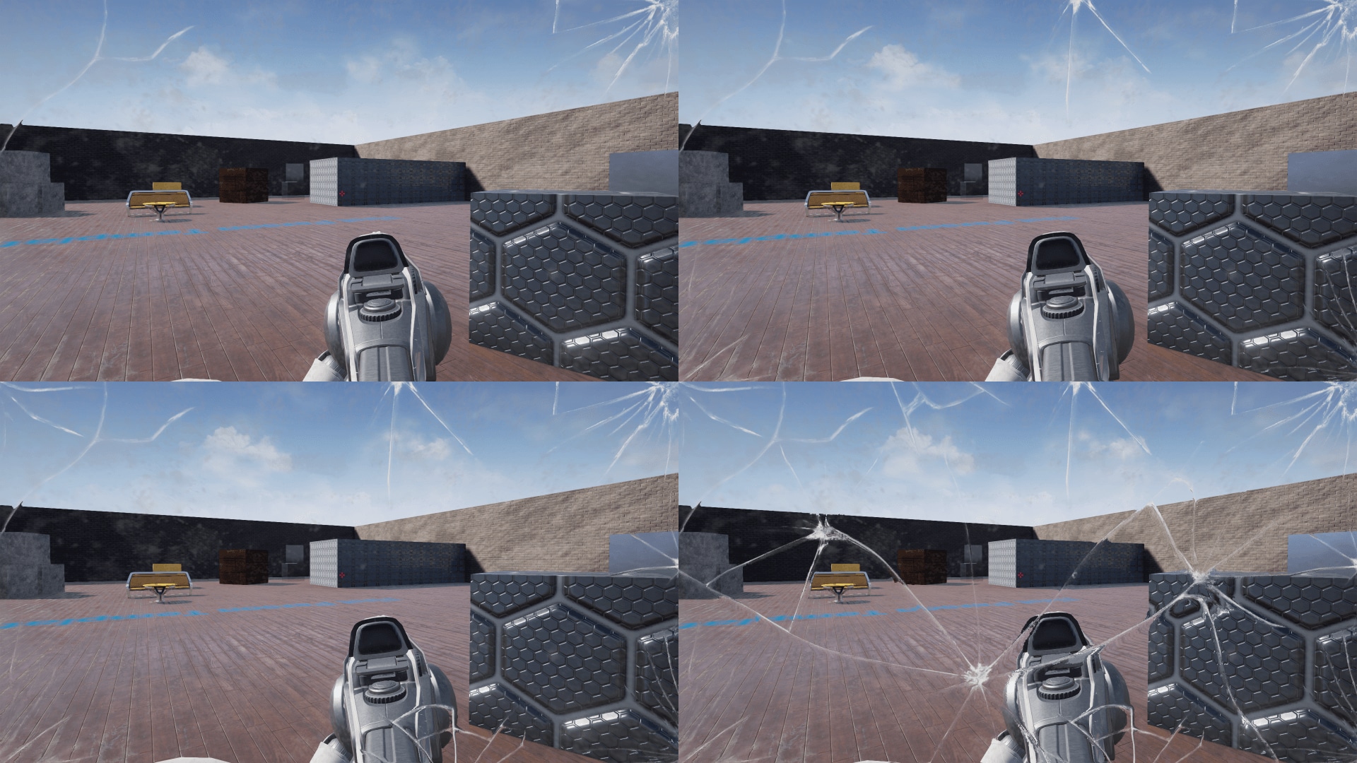 Damage and Shield Effects in Materials - UE Marketplace