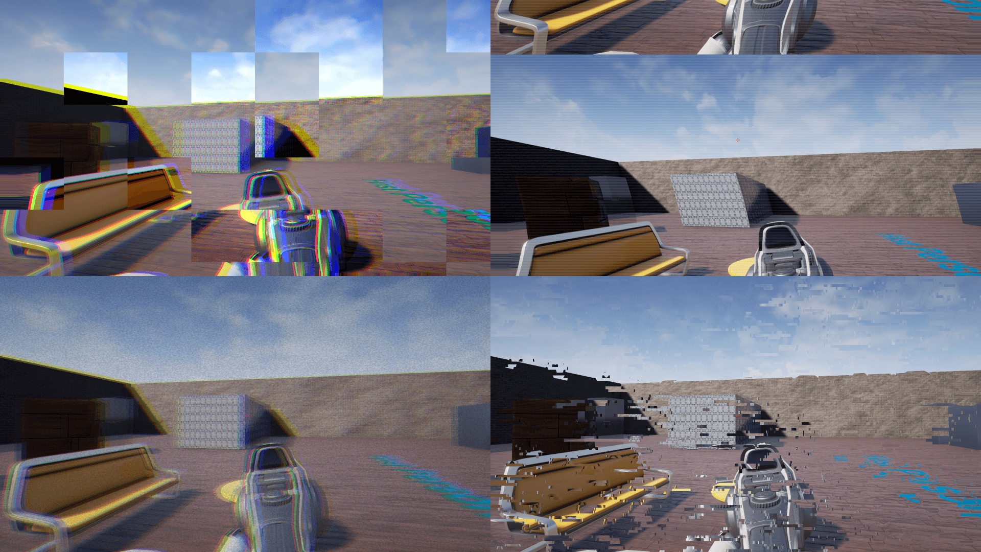 Damage and Shield Effects in Materials - UE Marketplace