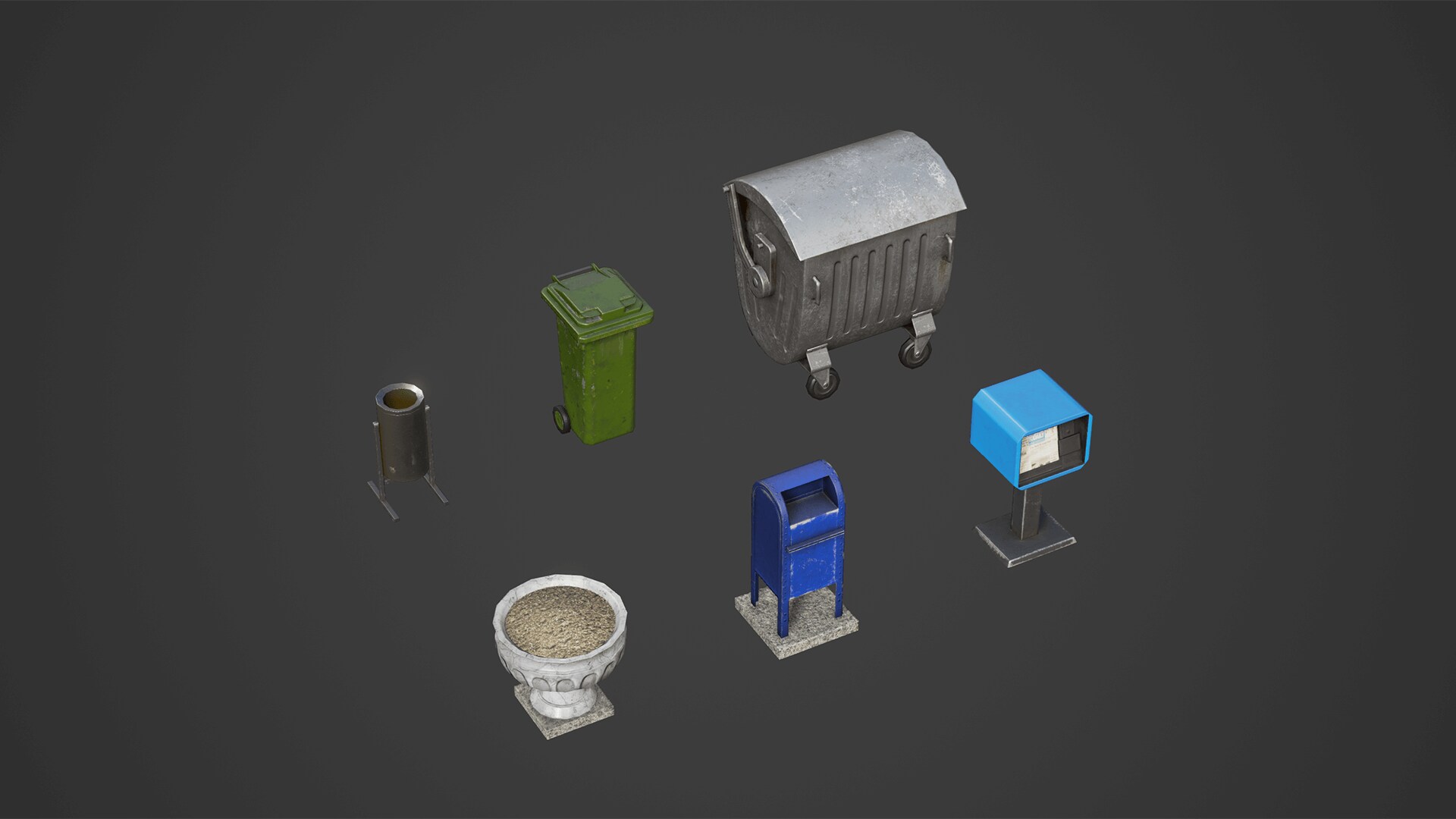 Street Props Pack in Props - UE Marketplace