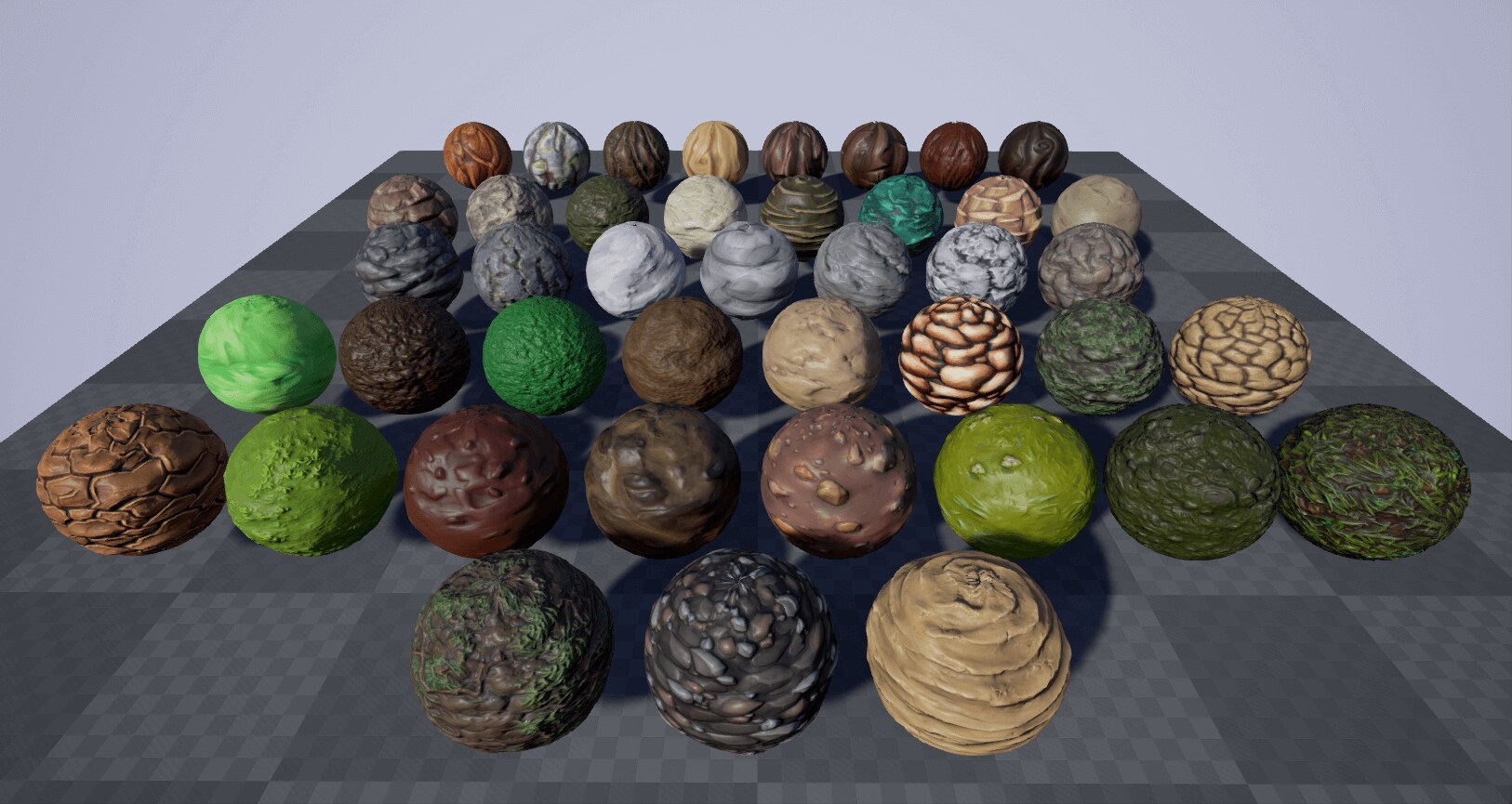 Stylized Nature Material Pack in Materials - UE Marketplace