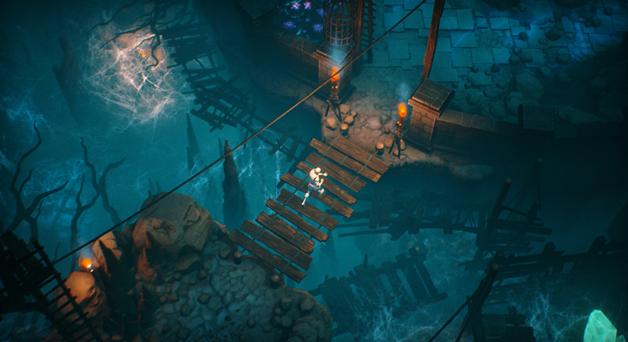 Top-Down Caves, 카테고리 배경 - UE 마켓플레이스