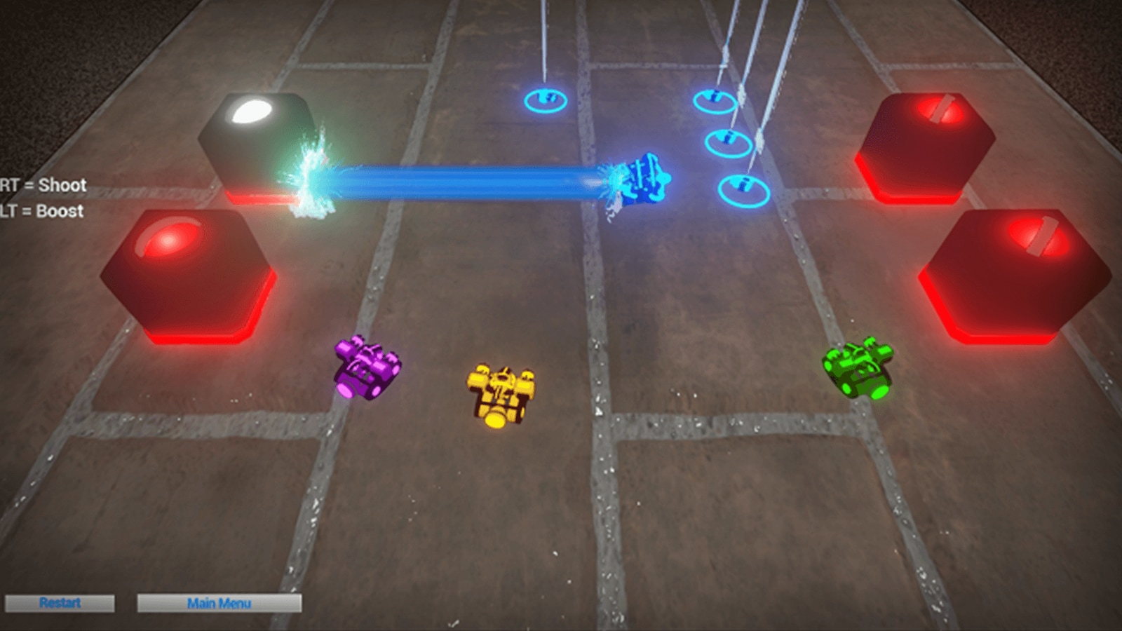 Topdown Local Co-op Tank Shooter in Blueprints - UE Marketplace