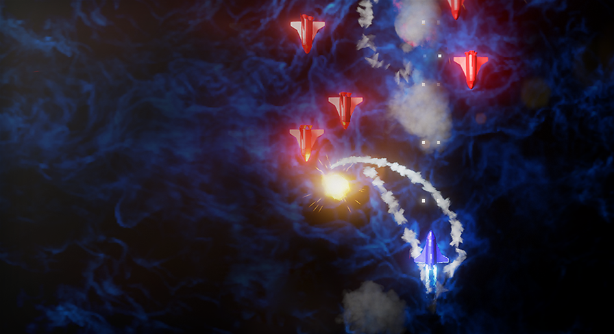 Top Down Space Shooter in Blueprints - UE Marketplace