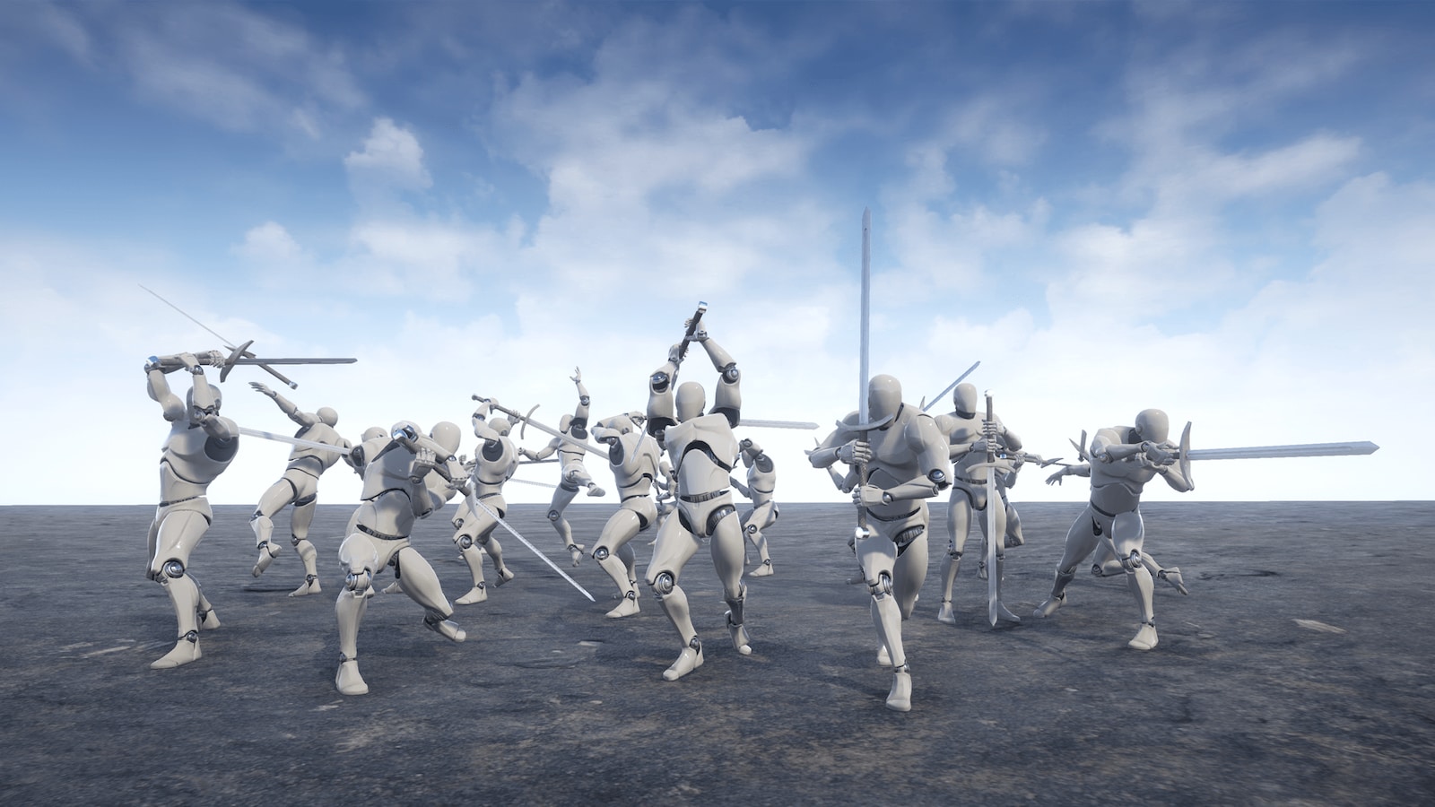 Two Handed Sword Animset Pro In Animations Ue Marketplace