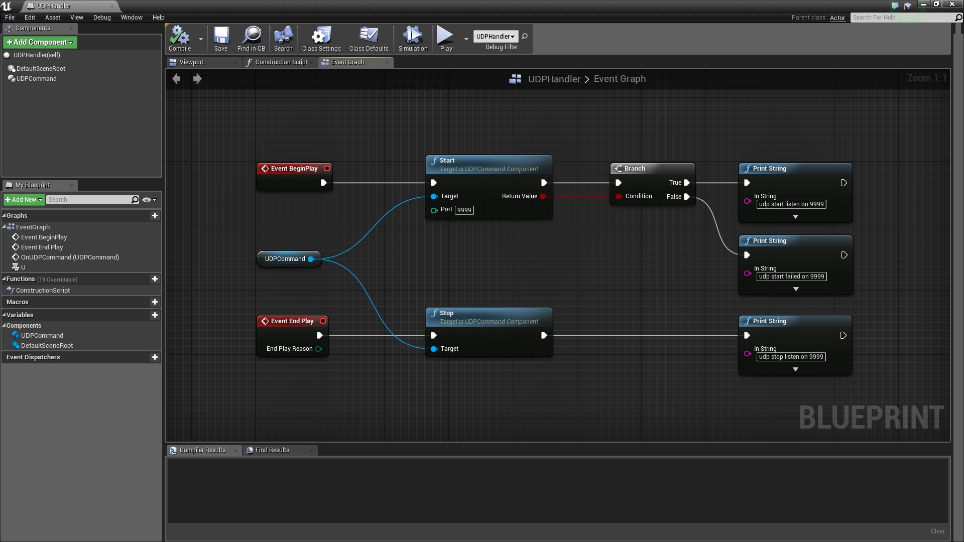 UDP Command in Code Plugins - UE Marketplace