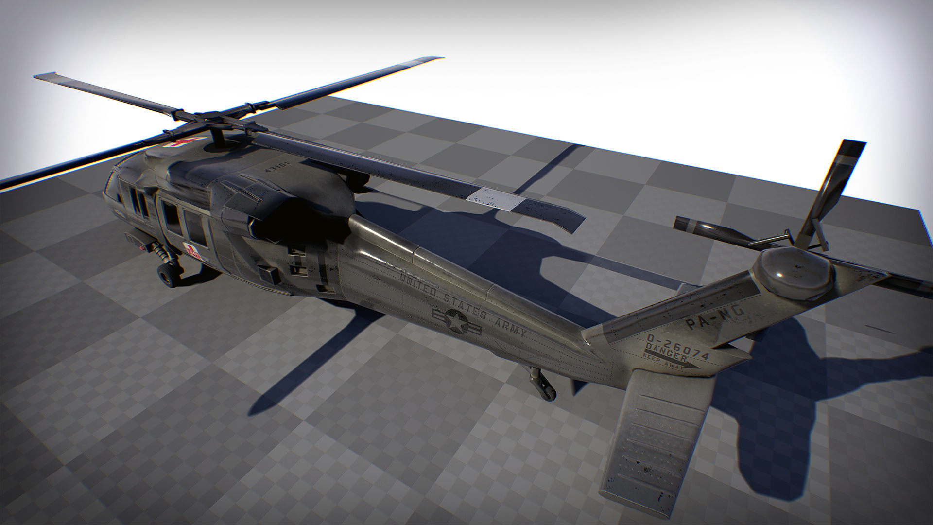 Helicopter UH60M Blackhawk by Kirill Sibiriakov in Blueprints - UE4 ...