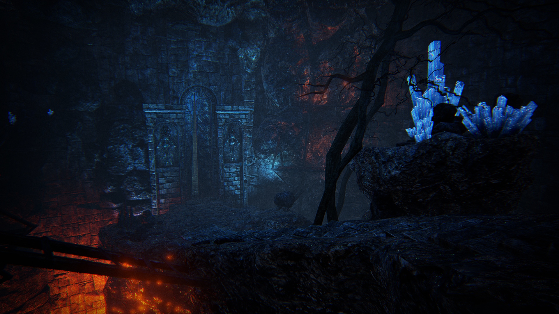 在环境创建的Underworld: Cave Environment - 虚幻引擎商城