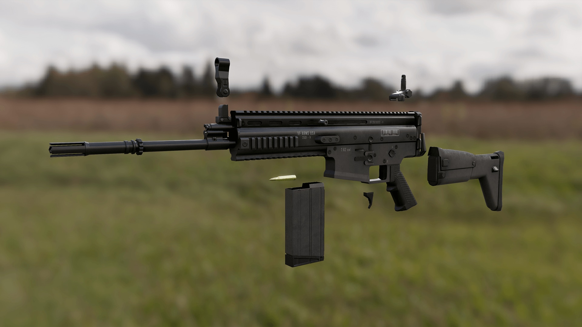 Animated Rifle Variety Weapons Pack in Weapons - UE Marketplace