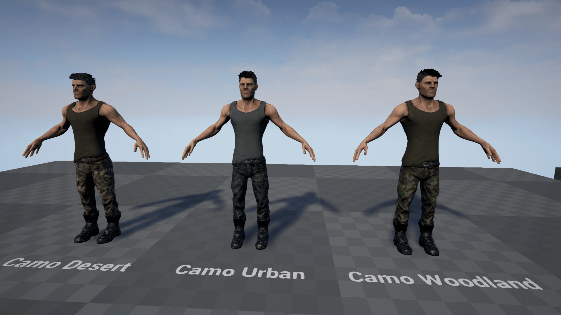 Male Character Grunt in Characters - UE Marketplace