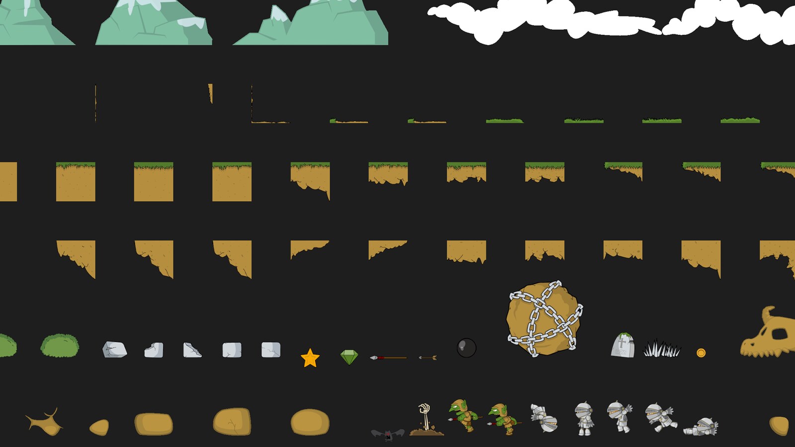 Medieval 2D Art Bundle by Evil Mind in 2D Assets - UE4 Marketplace