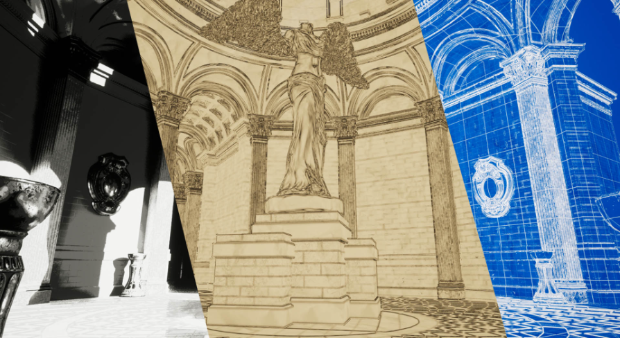 12x Outline and Hand Drawing Post Process Filter Pack (outline, drawing ...