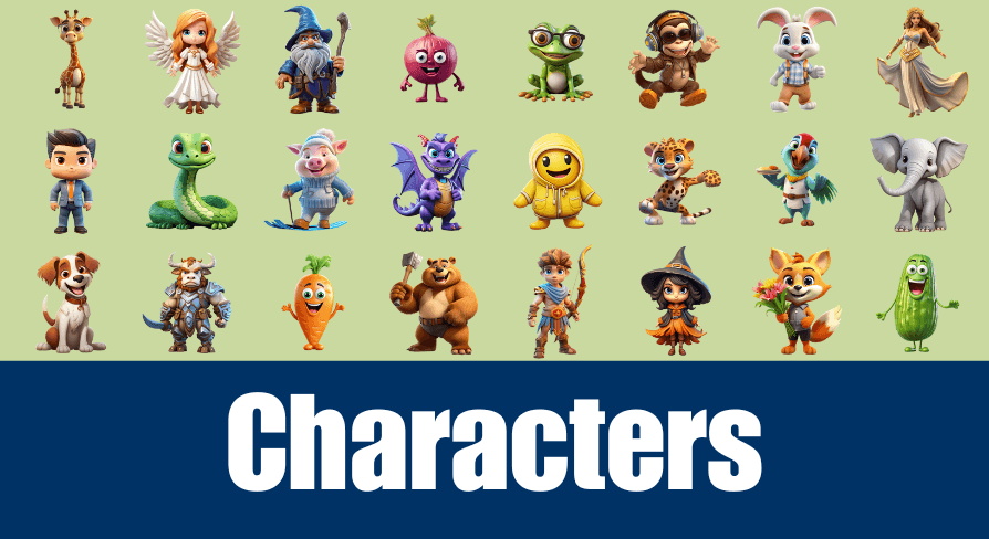 150 Character Icons (with Transparent Background) in 2D Assets - UE ...