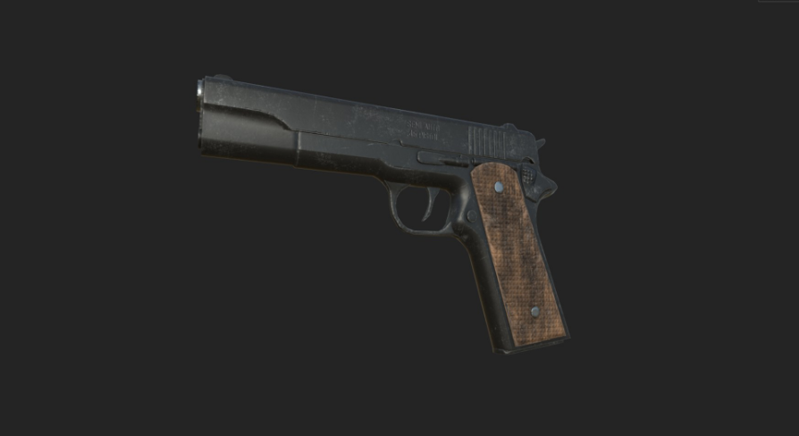 1911 Pistol With Animations, 카테고리 무기 - UE 마켓플레이스