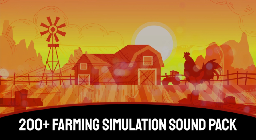 200+ Farming Simulation Game Sound Pack, 카테고리 사운드 이펙트 - UE 마켓플레이스