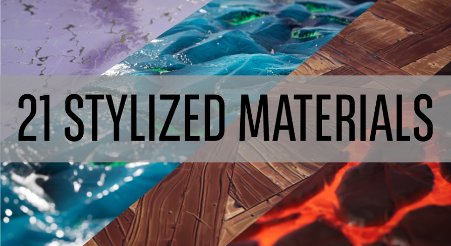 21 Stylized Materials in Materials - UE Marketplace