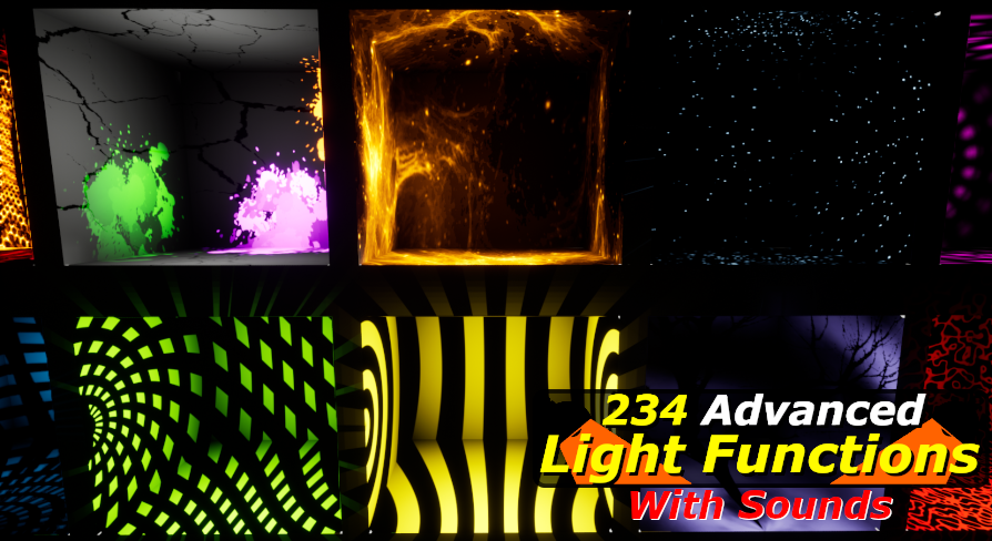 234 Advanced Light Function in Blueprints - UE Marketplace