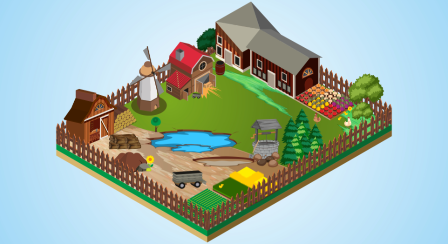 2D Isometric Farm Pack in 2D Assets - UE Marketplace