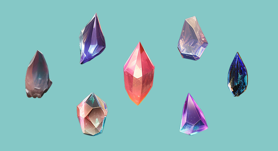 2D Small Crystal Icons 1 in 2D Assets - UE Marketplace