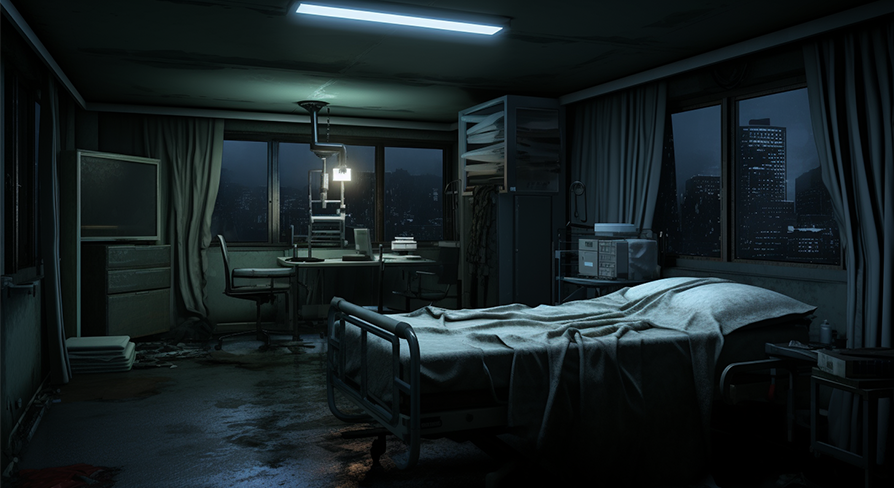 2D Horror Hospitals in 2D Assets - UE Marketplace