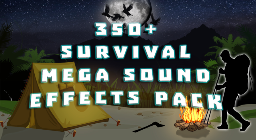 350+ SURVIVAL MEGA SOUND PACK：サウンドエフェクト - UE マーケットプレイス