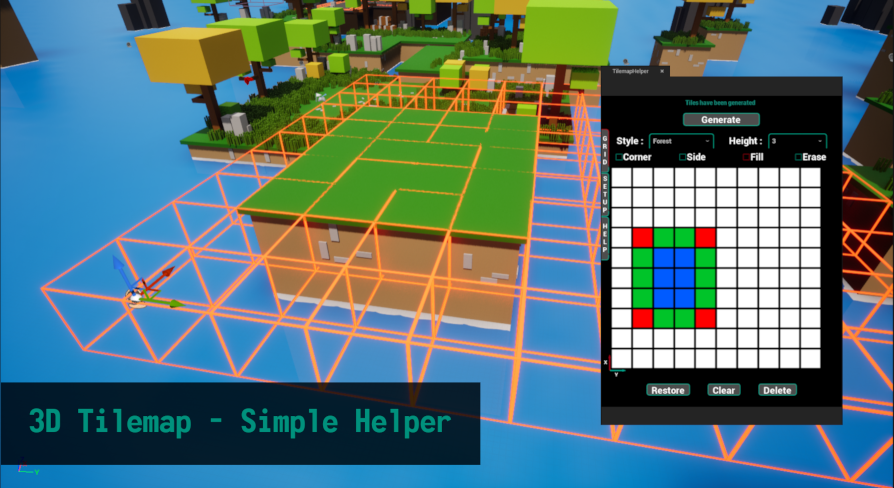 3D Tilemap - Simple Helper in Blueprints - UE Marketplace
