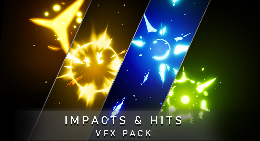 150 Impacts and Hits VFX Pack in Visual Effects - UE Marketplace