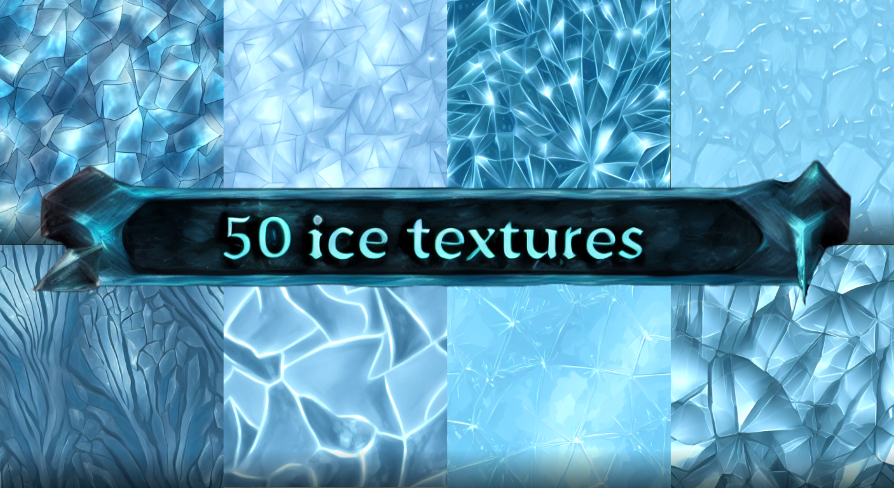 50 ice textures in Textures - UE Marketplace