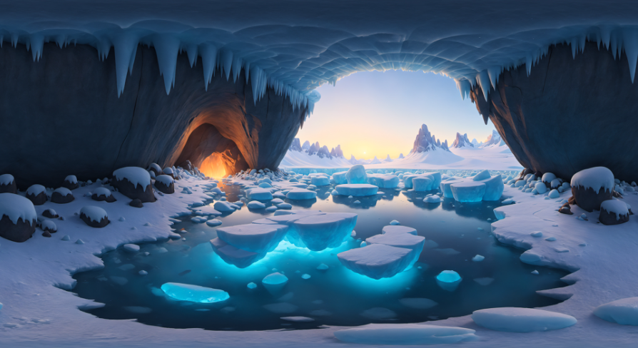 54 HDRI Ice Age Panoramas in Textures - UE Marketplace