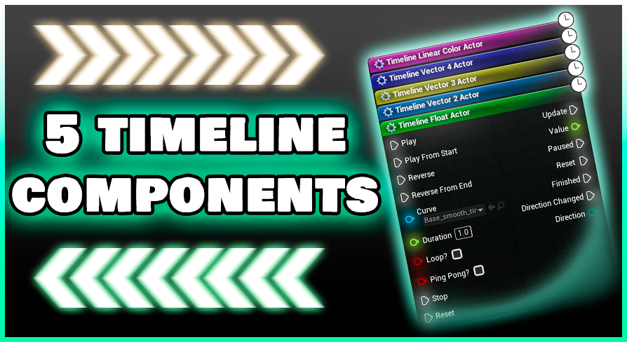 5 Timeline Components：ブループリント - UE マーケットプレイス