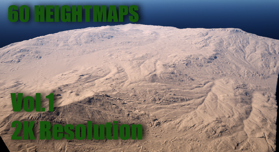 60 Height map - Vol.1 in Textures - UE Marketplace