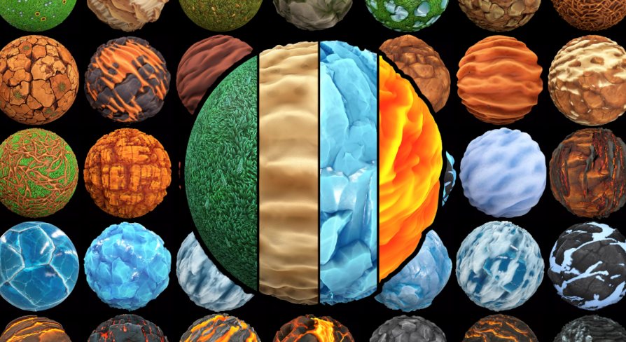 70+ Stylized Materials Bundle - RPG Environment in Materials - UE ...