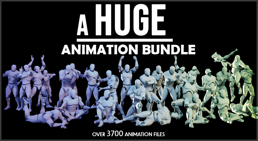 A Huge Animation Bundle in Animations - UE Marketplace