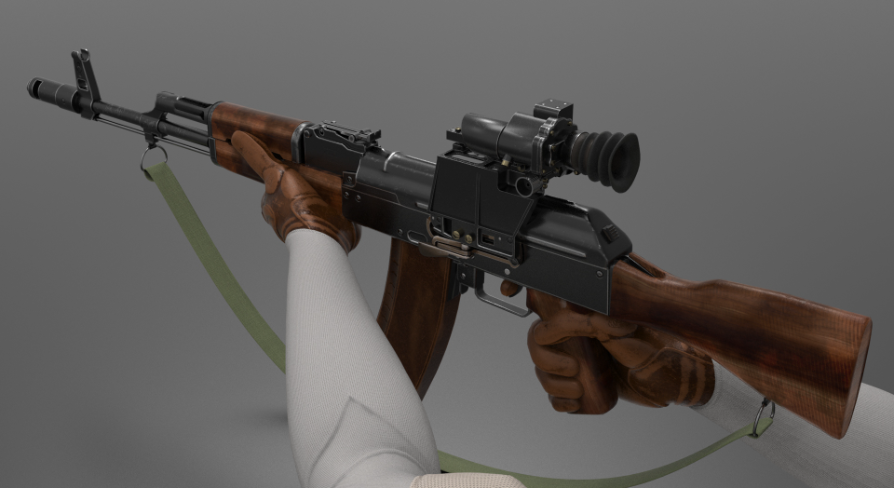 AK74 Assault Rifle (Fps - Tps)：武器 - UE マーケットプレイス