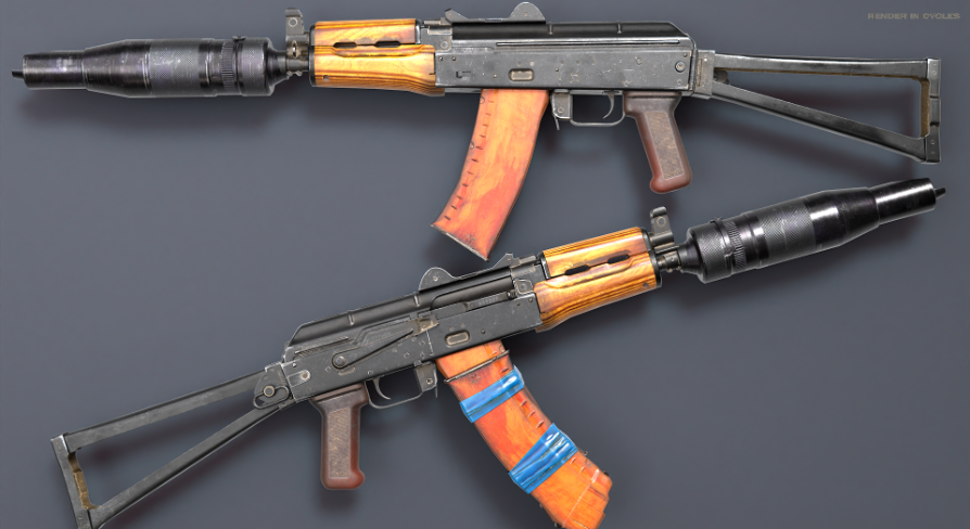 AK74U in Weapons - UE Marketplace