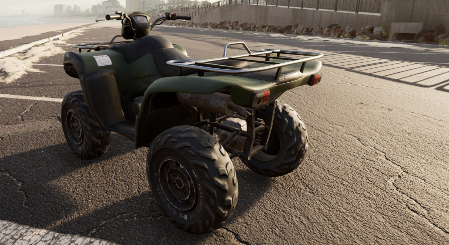 ATV Quad Bike in Blueprints - UE Marketplace