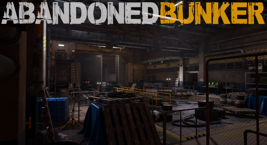 Modular Abandoned Bunker：環境 - UE マーケットプレイス