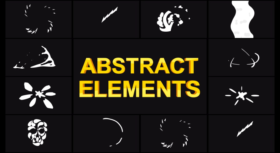 Abstract Elements, 카테고리 2D 애셋 - UE 마켓플레이스