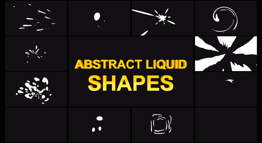 Abstract Liquid Shapes, 카테고리 2D 애셋 - UE 마켓플레이스