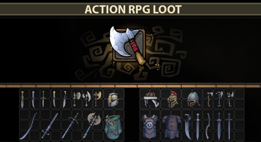 Action RPG Loot in 2D Assets - UE Marketplace