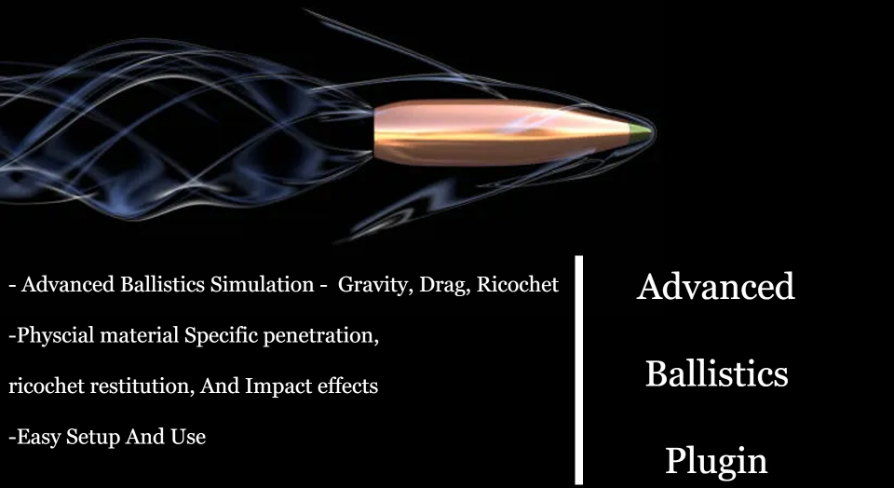 Advanced Ballisitcs in Code Plugins - UE Marketplace