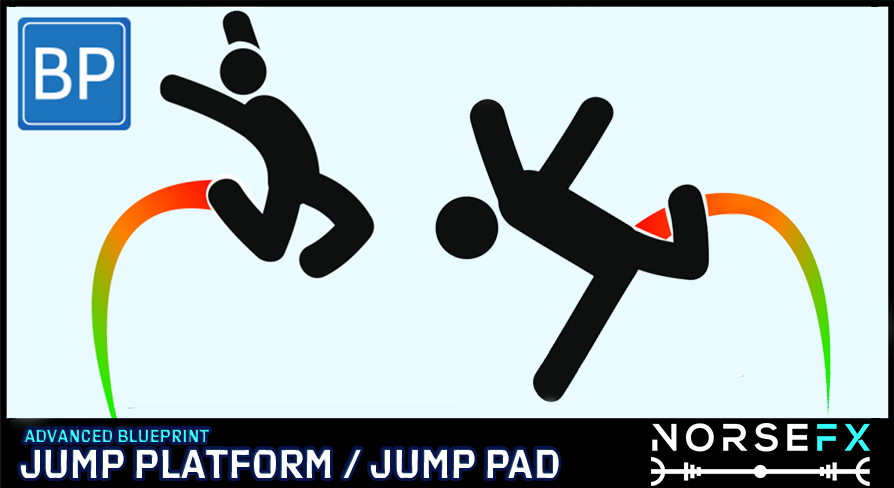 Advanced Blueprint - Jump Platform / Jump Pad, 카테고리 블루프린트 - UE 마켓플레이스