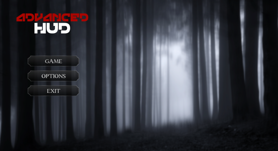 Advanced HUD-Style 2, 카테고리 블루프린트 - UE 마켓플레이스